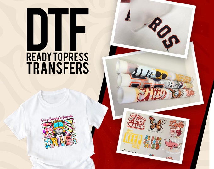 I Always Bring the Good Tea DTF Transfer Ready for Press, Happy DTF ...