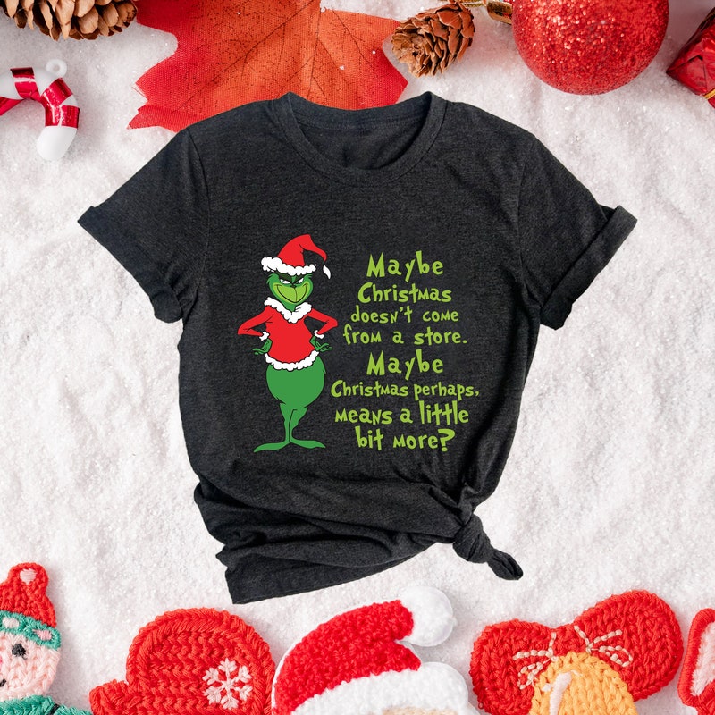 Grinch Maybe Christmas Png - Etsy