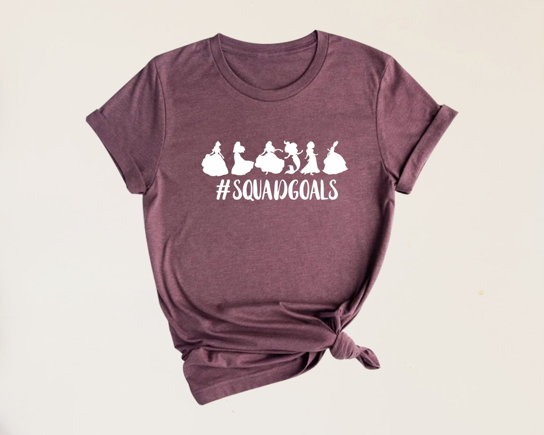 Squad Goals Shirt, Disney Ladies Squad Shirt, Disney Shirt, Disney ...