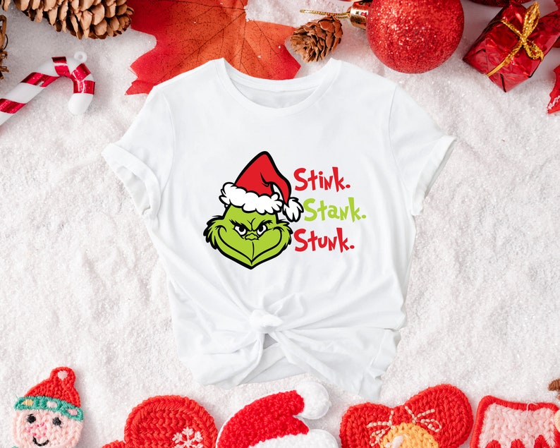 Stink Stank Stunk Shirt,xmas Party Shirt, Christmas Movie Shirt ...
