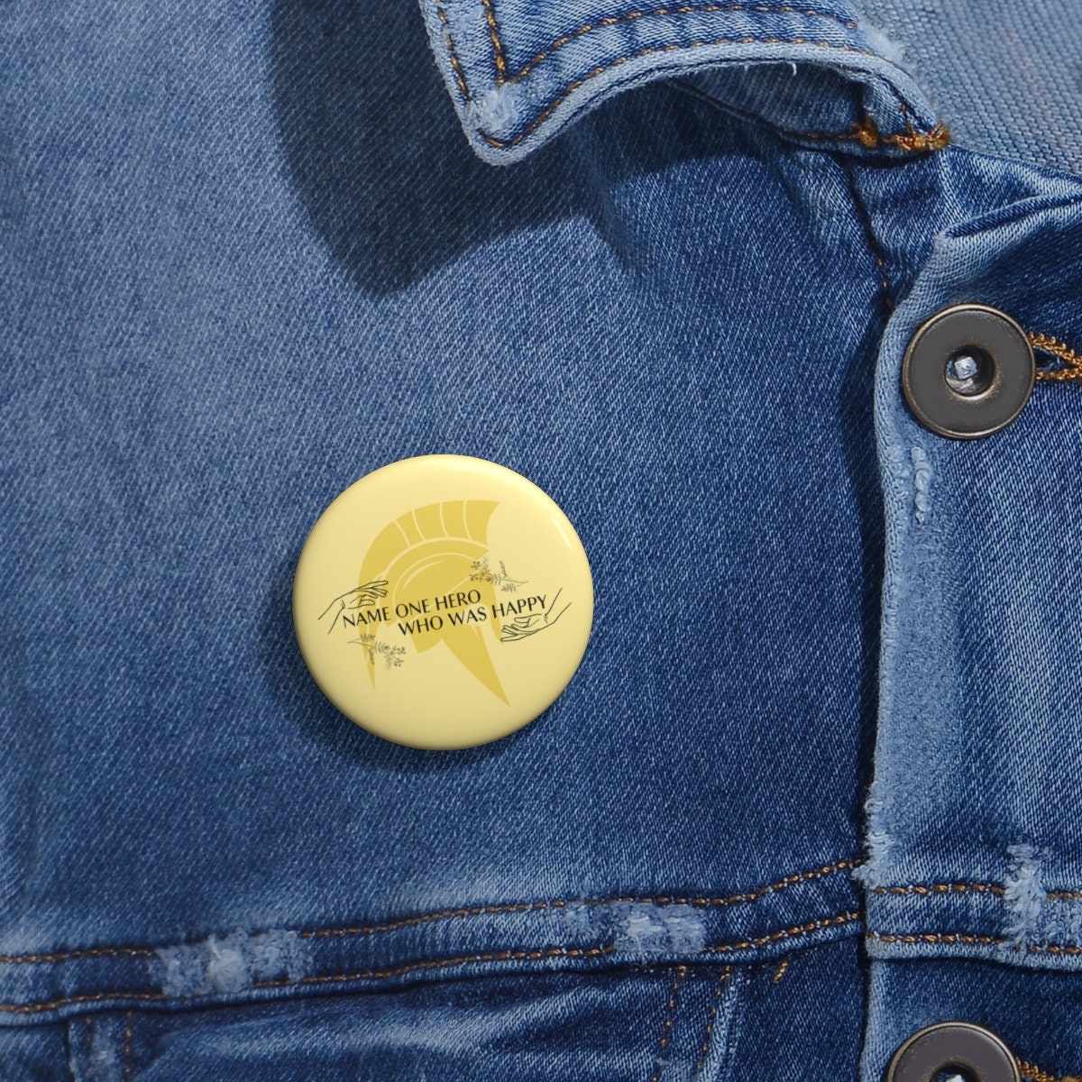 Song of Achilles Button, Achilles, Patroclus, Madeline Mariller, Circe ...