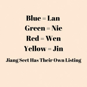 The Untamed Sect Mugs, Mo Dao Zu Shi, Grandmaster of Demonic ...