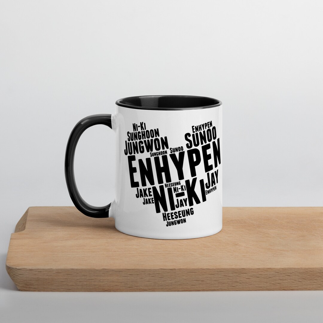 Enhypen Mug, Kpop Mug, Ni-ki . Jungwon, Kpop , Sunwoon, Jay, Jake ...