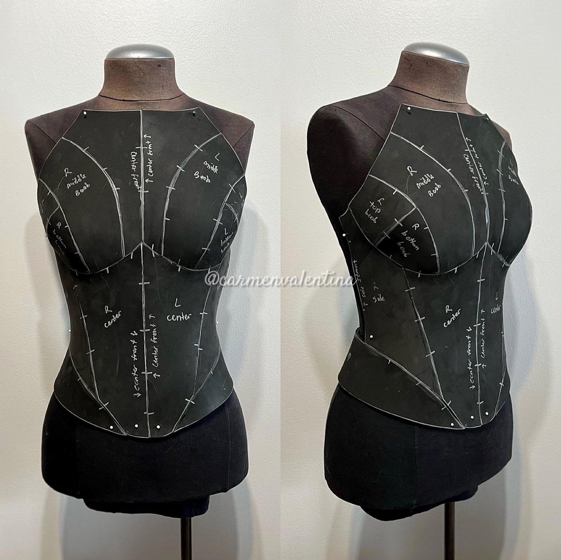 Wanda Maximoff Scarlet Witch BASE Bodice Cosplay Pattern PDF - Etsy