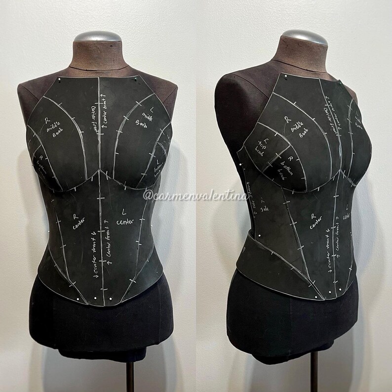 Wanda Maximoff Scarlet Witch BASE Bodice Cosplay Pattern PDF - Etsy