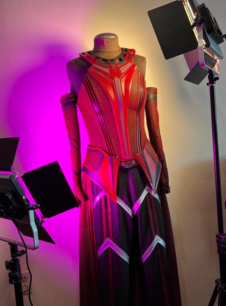 Wanda Maximoff Scarlet Witch Wandavision BACK PAD Cosplay Pattern PDF ...