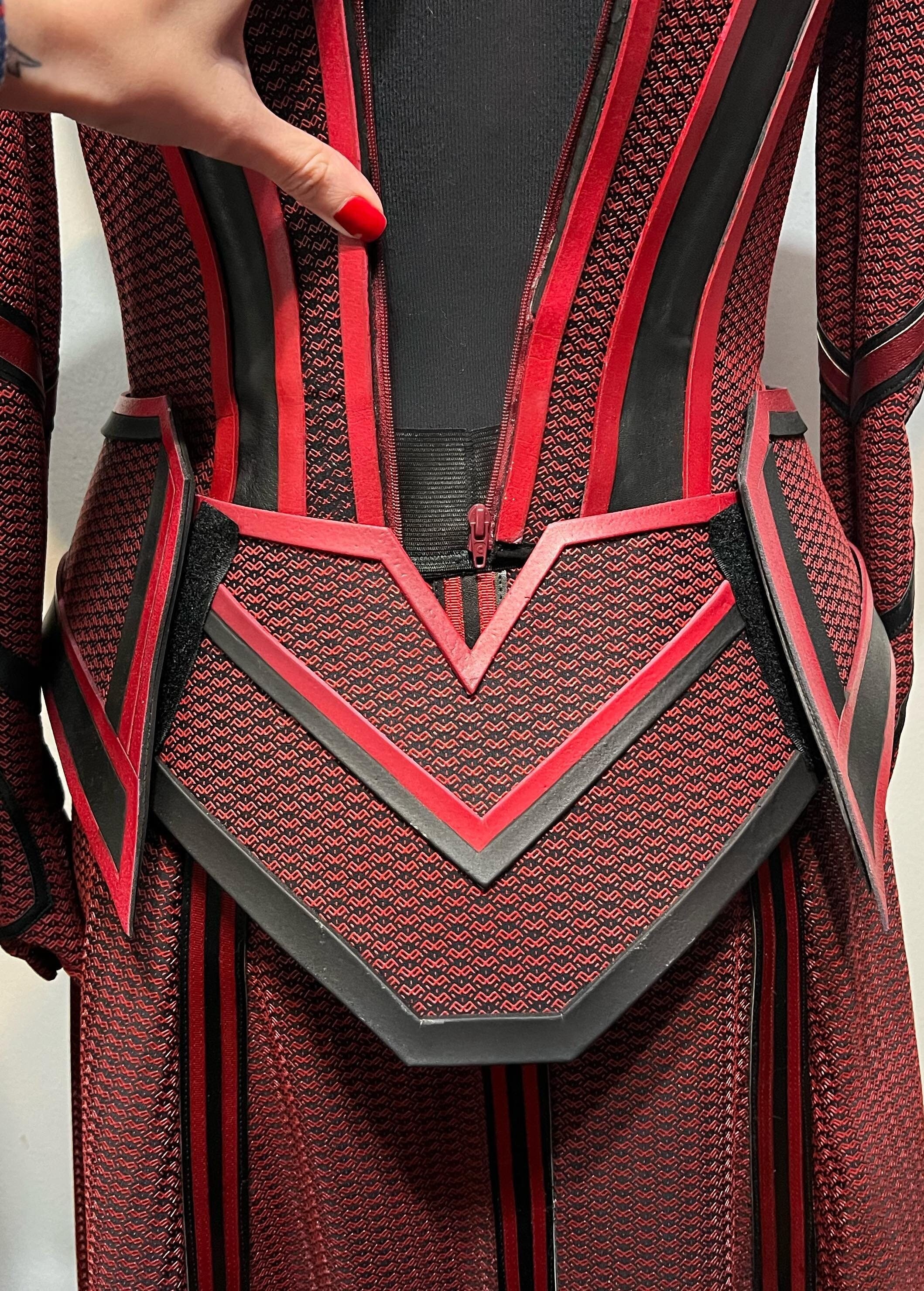 Wanda Maximoff Scarlet Witch Wandavision BACK PAD Cosplay Pattern PDF ...