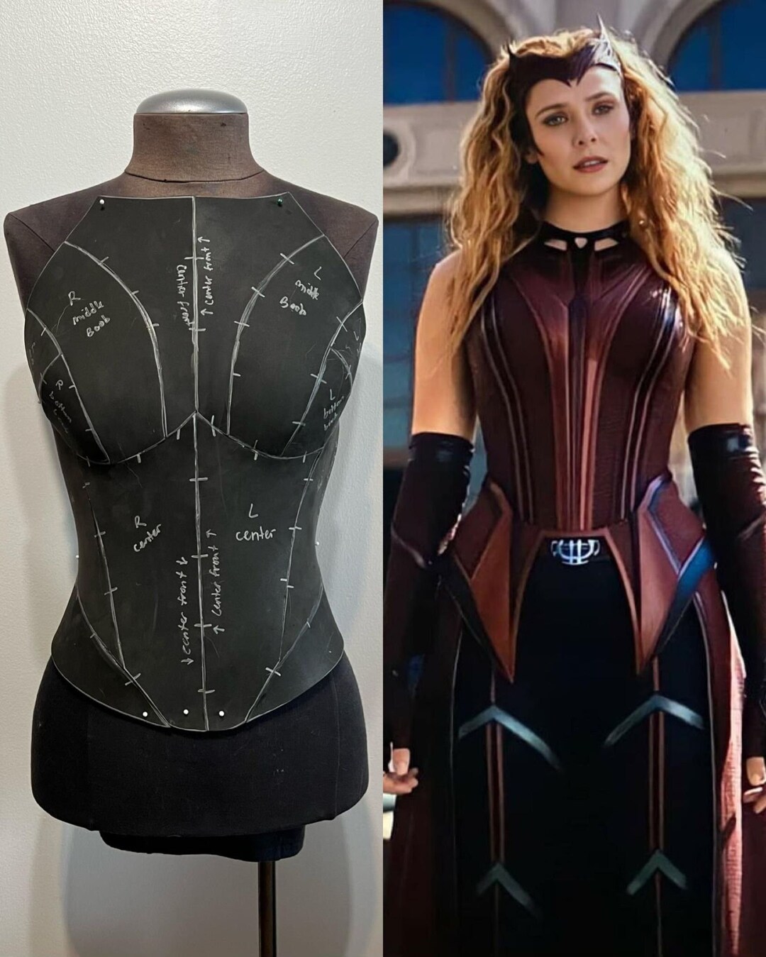 Wanda Maximoff Scarlet Witch BASE BODICE Cosplay Pattern PDF Download ...