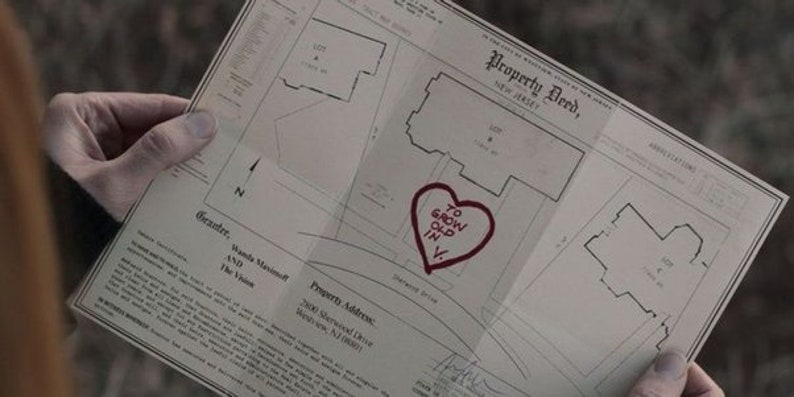 Wandavision Property Deed Replica Prop Download Marvel - Etsy