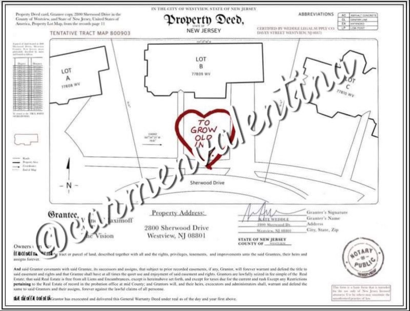 Wandavision Property Deed Replica Prop Download Marvel - Etsy