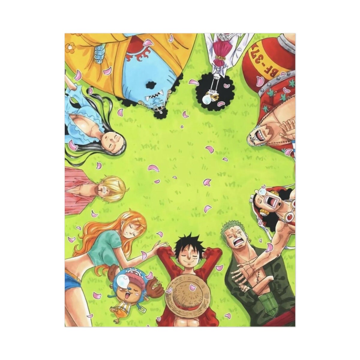 One Piece Luffy and the Gang Uncoated Posters - Etsy