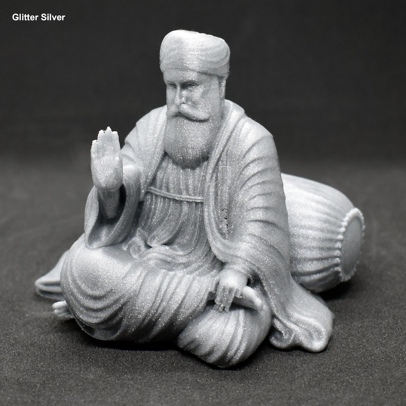 Sri Guru Nanak Dev Ji the Founder of Sikhism Baba Ji Sikh Sculpture ...