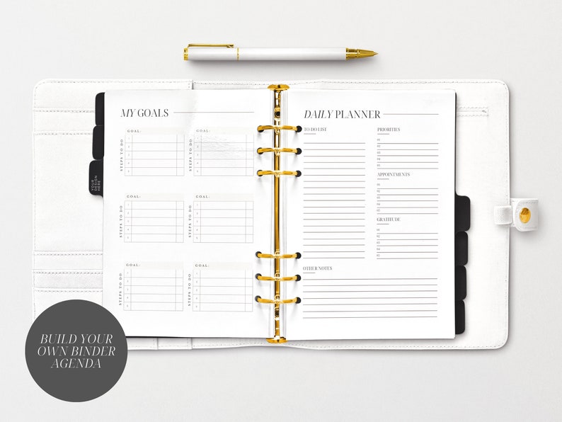 VAT Tracker A5 Binder Insert Printable Planner Insert, Digital Download ...