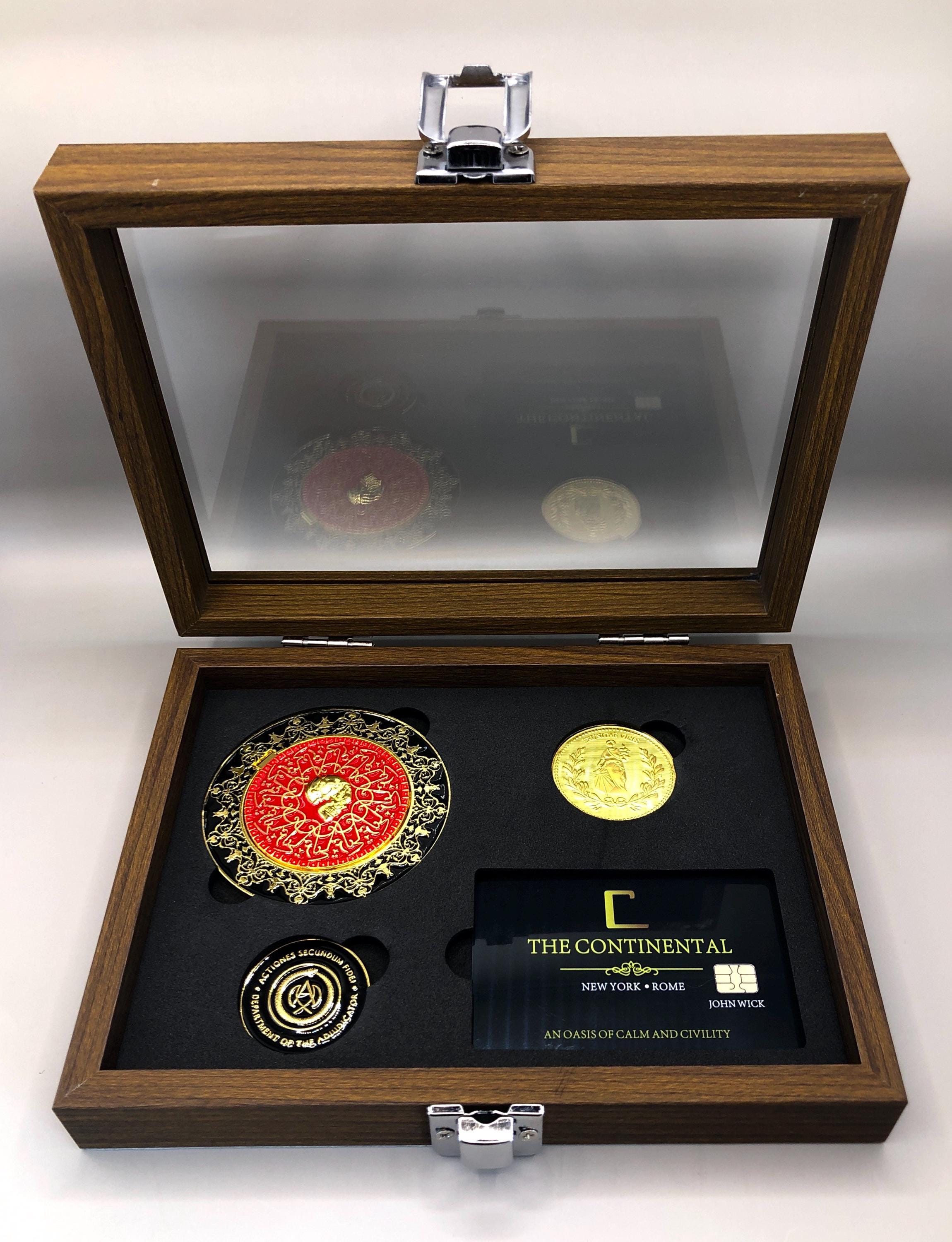 John Wick Inspired Oath Markers / Continental Coin / Adjudicator Coin ...