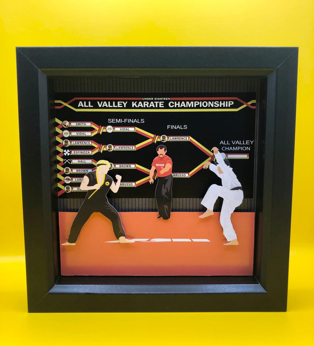 Karate Kid Inspired 3D Picture Frame - Etsy
