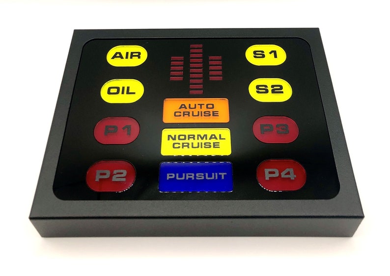 Knight Rider KITT Dash Light Box - Etsy