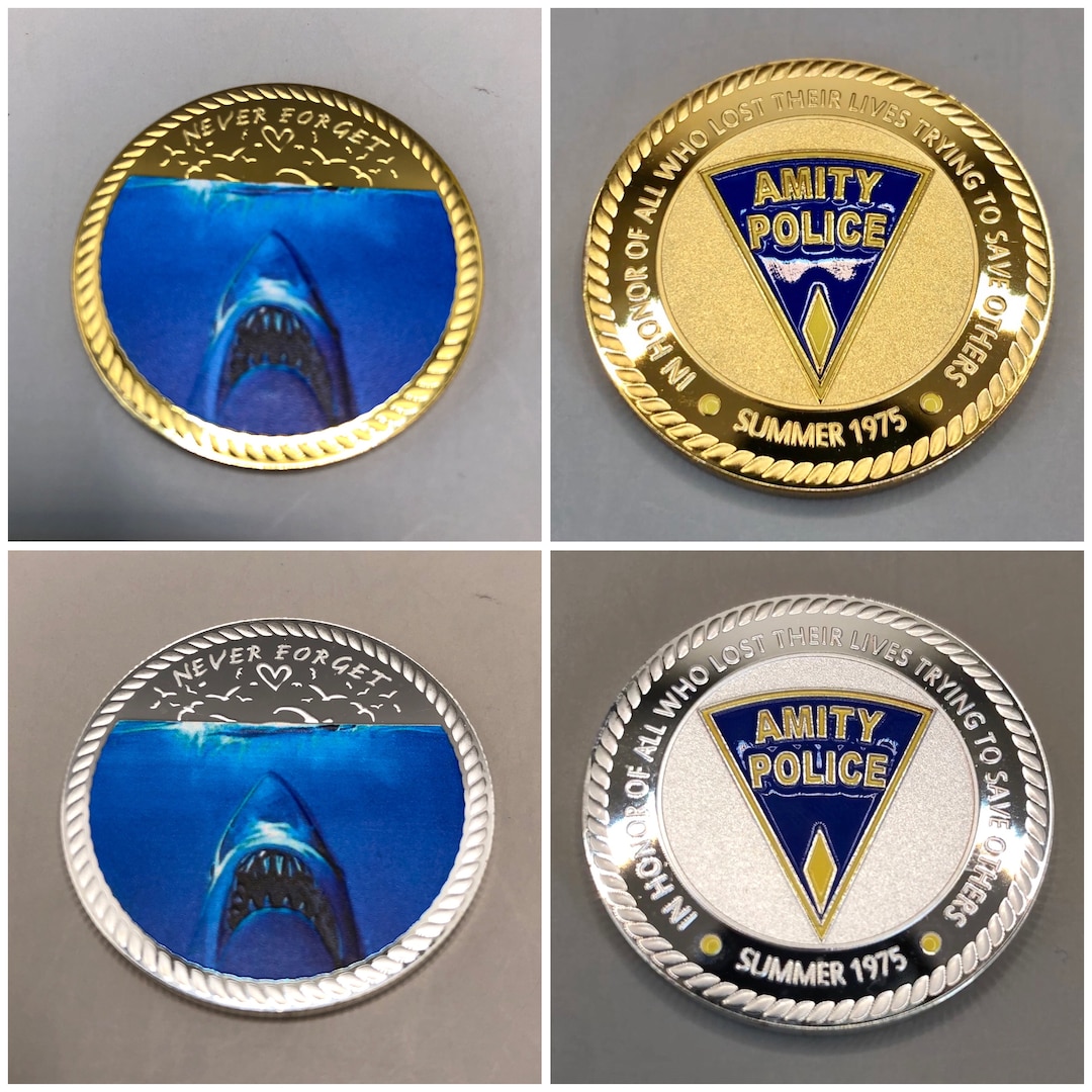 Jaws Themed Collectors Coin - Etsy
