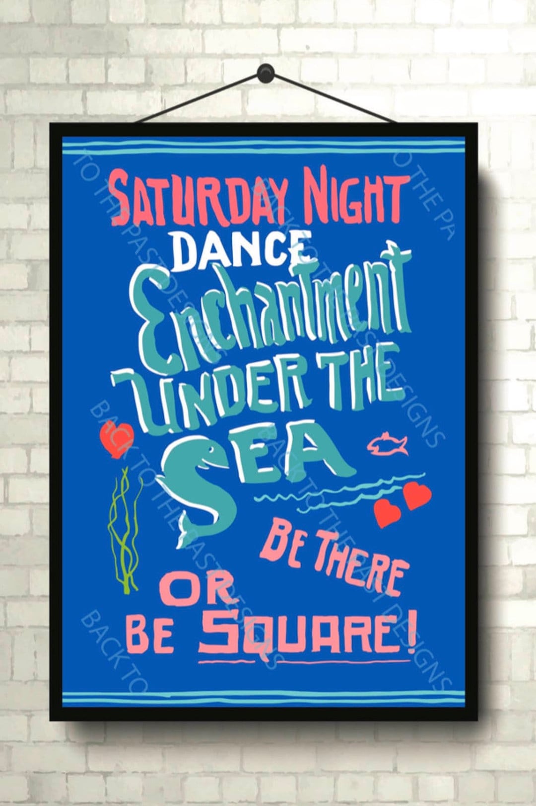 Enchantment Under the Sea Dance - Poster - Etsy