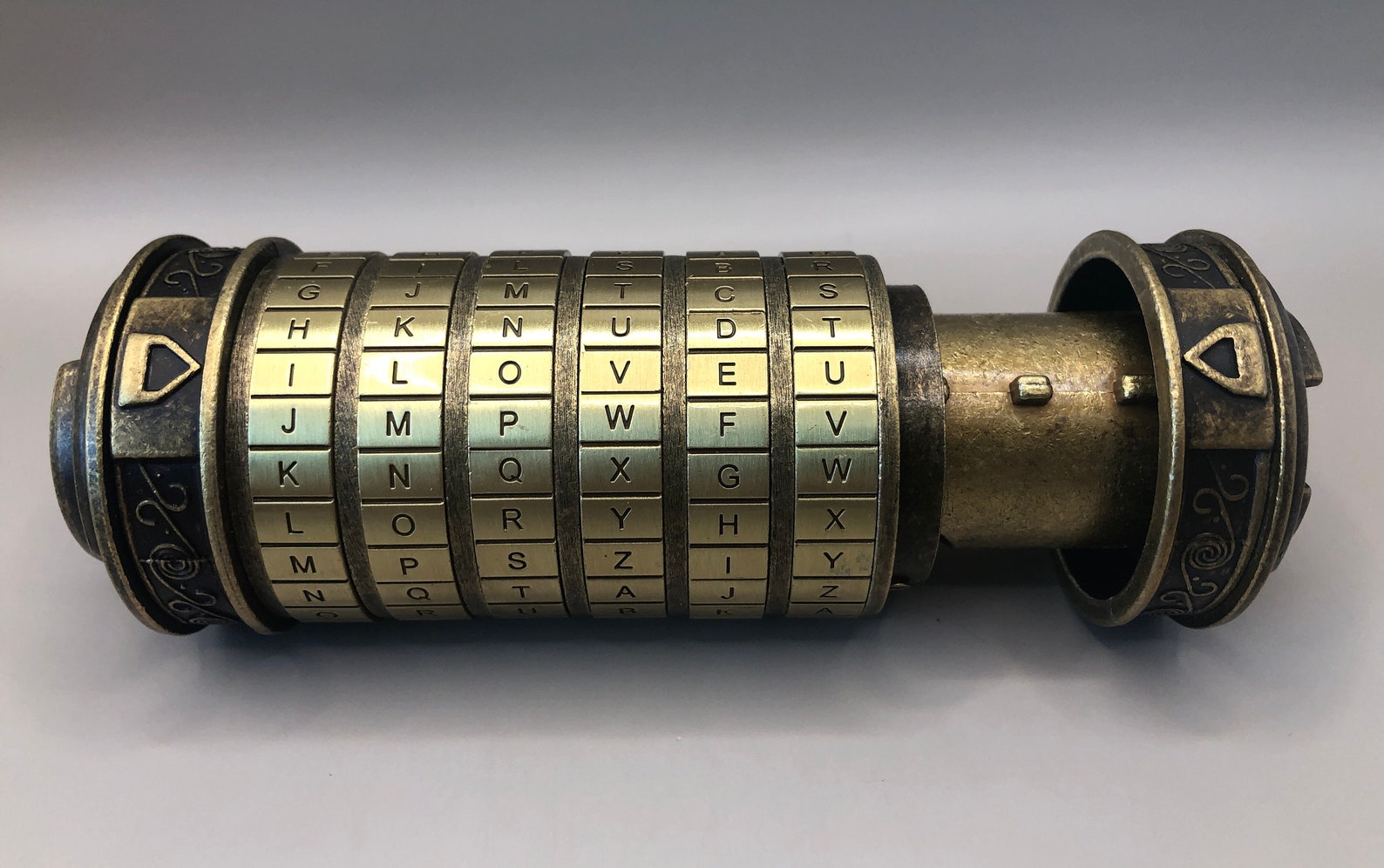 Vintage Da Vinci Code Cryptex / Puzzle / Prop - Etsy