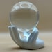 Labyrinth Inspired Crystal Ball (6cm) | Clear Glass Sphere With Stand ...