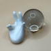 Labyrinth Inspired Crystal Ball (6cm) | Clear Glass Sphere With Stand ...