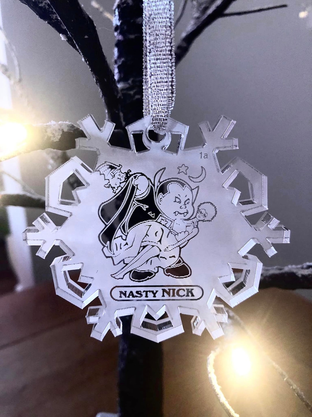 Garbage Pail Kids Christmas Tree Decorations Snowflake - Etsy