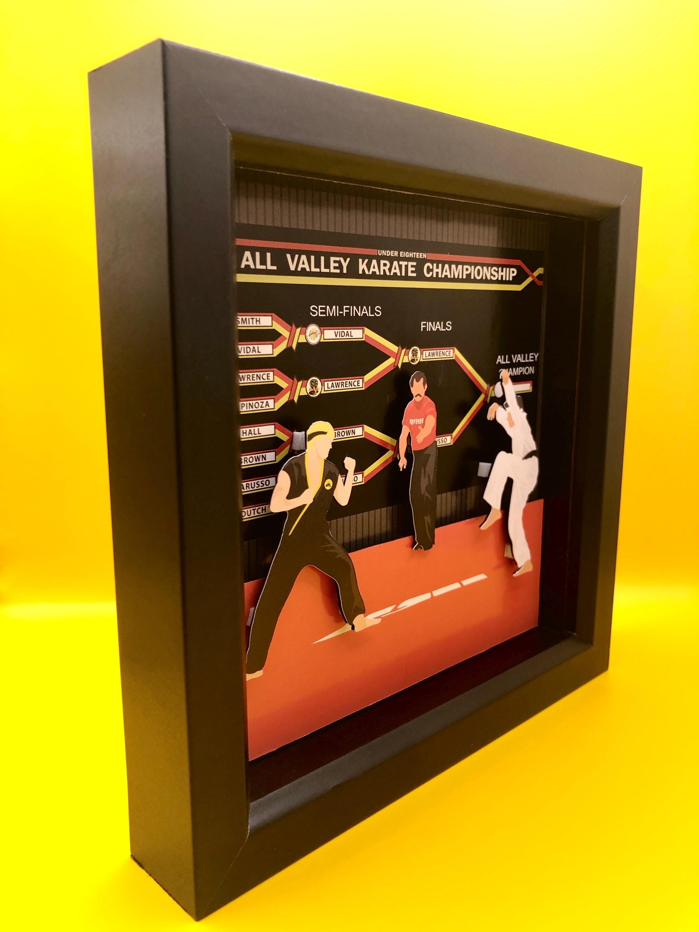 Karate Kid Inspired 3D Picture Frame - Etsy