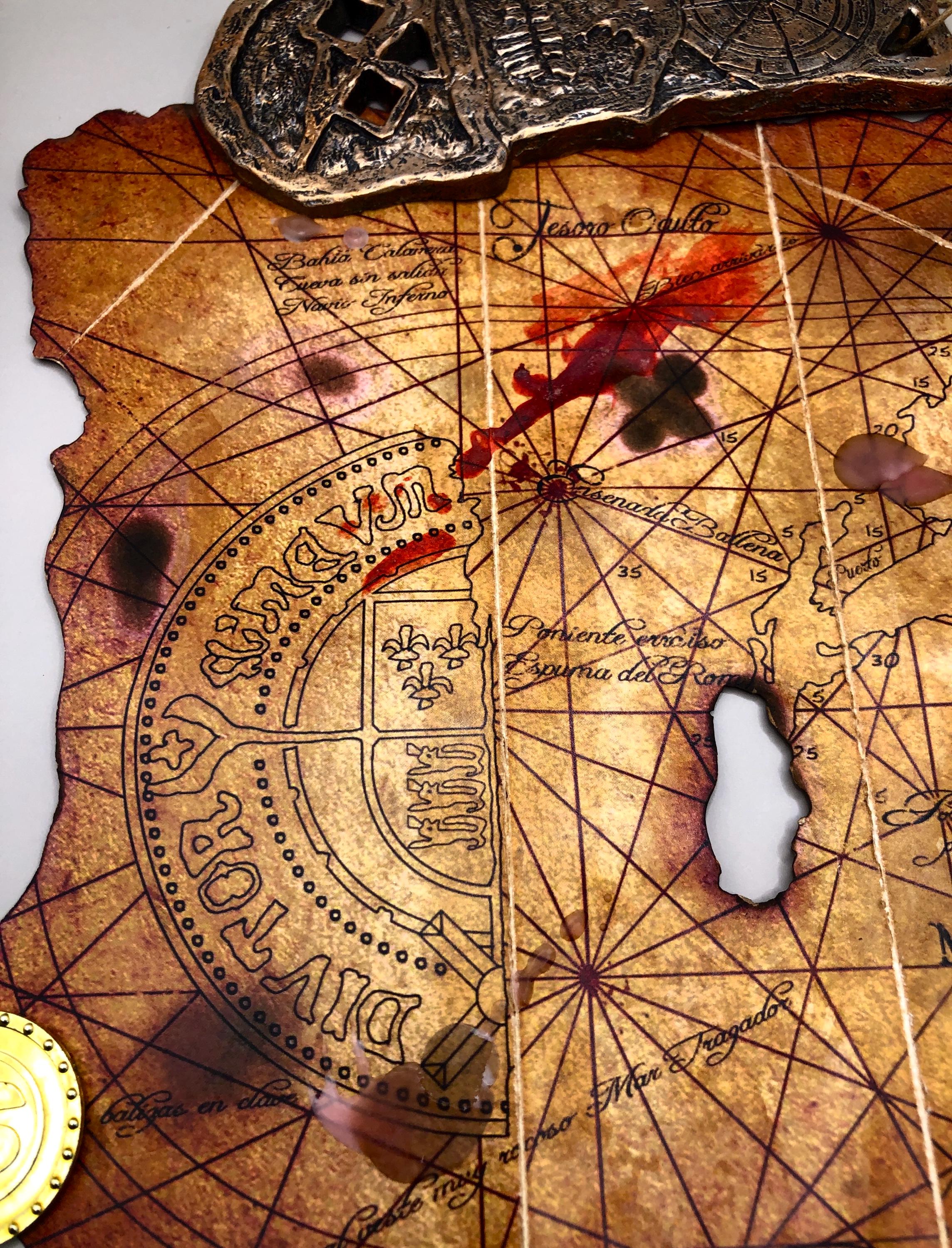 Handmade Goonies Treasure Map - Etsy