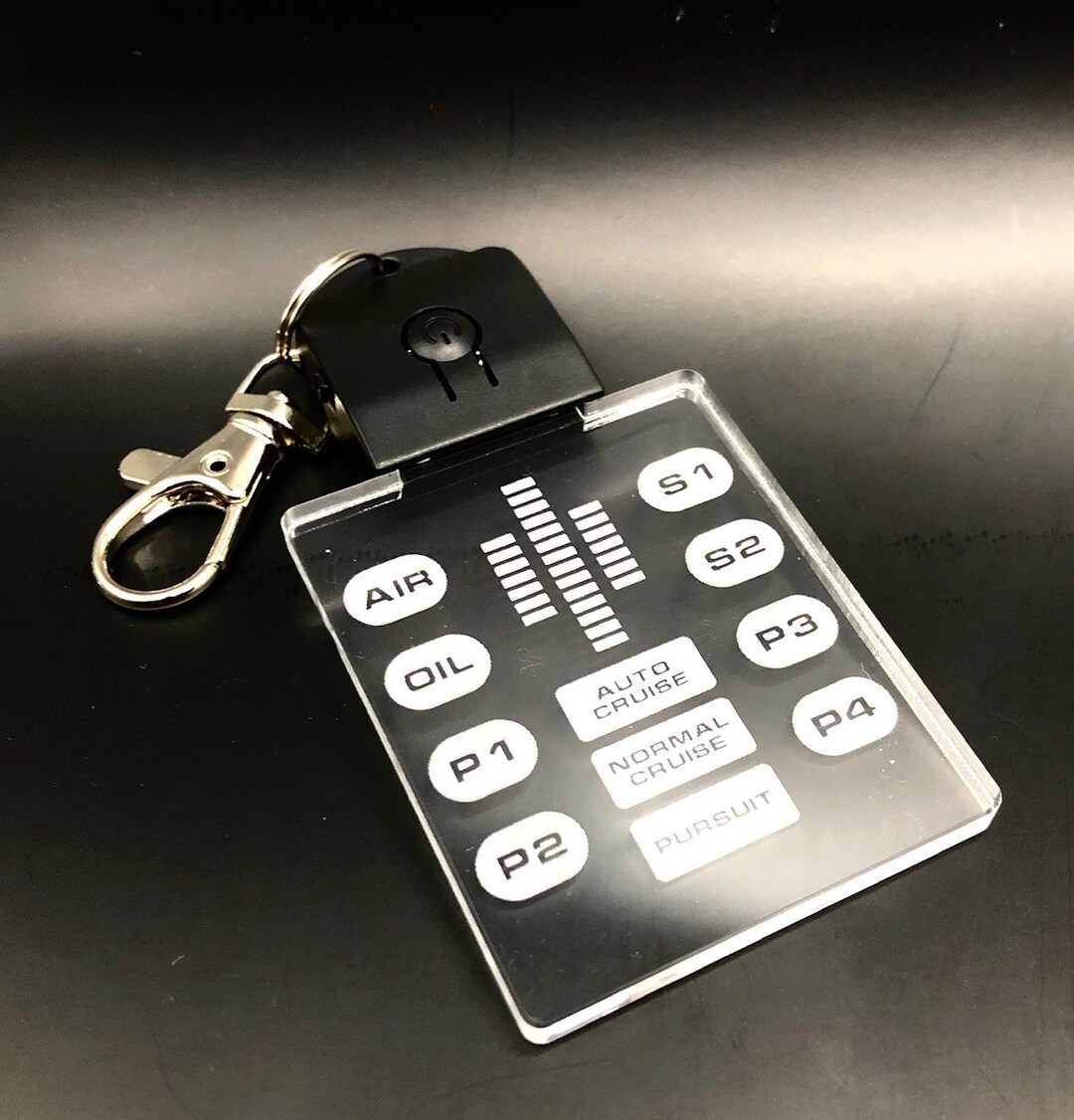Knight Rider Inspired LED Keychain - Etsy