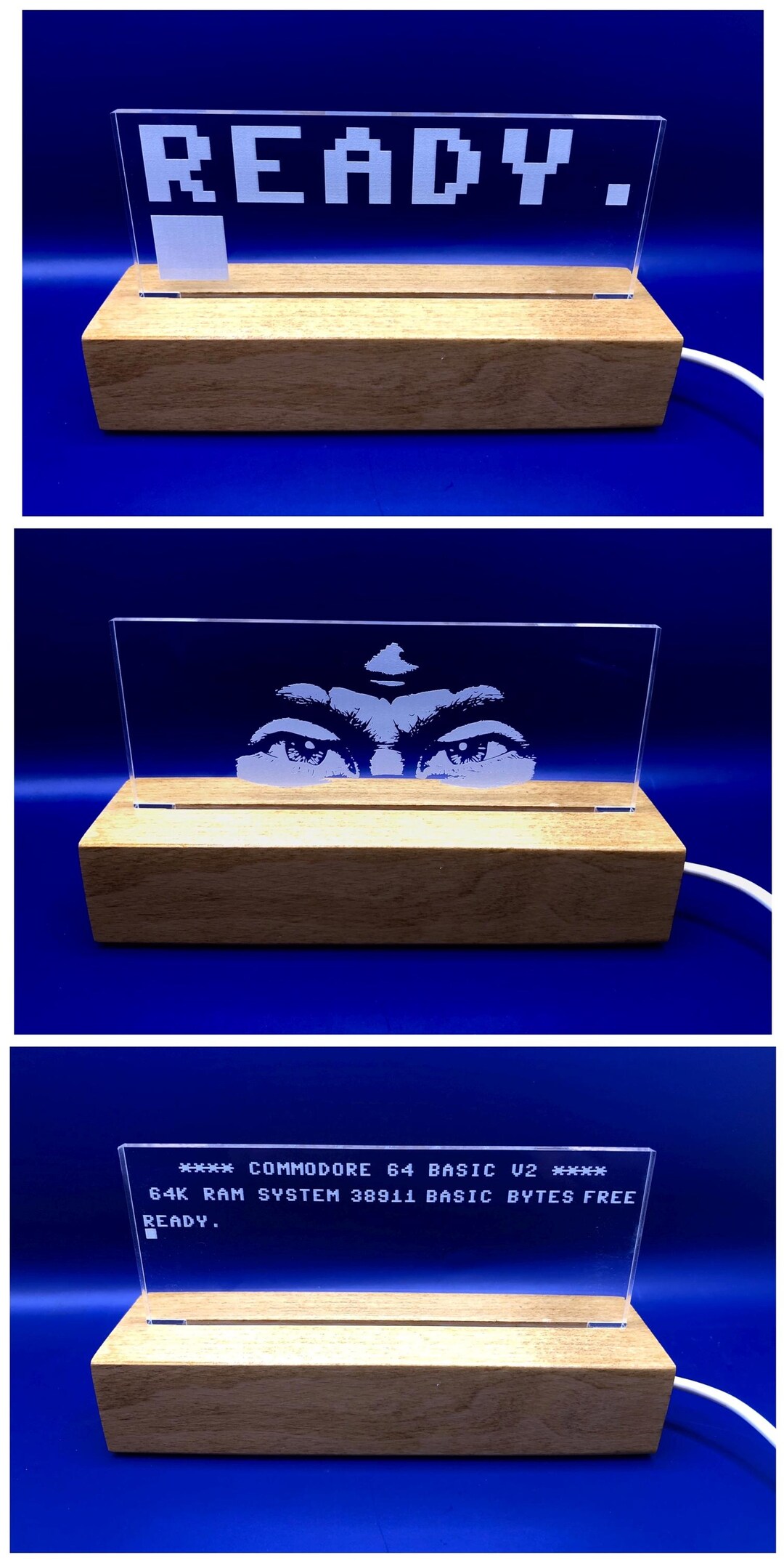 Commodore Inspired LED Desk Lights - Etsy