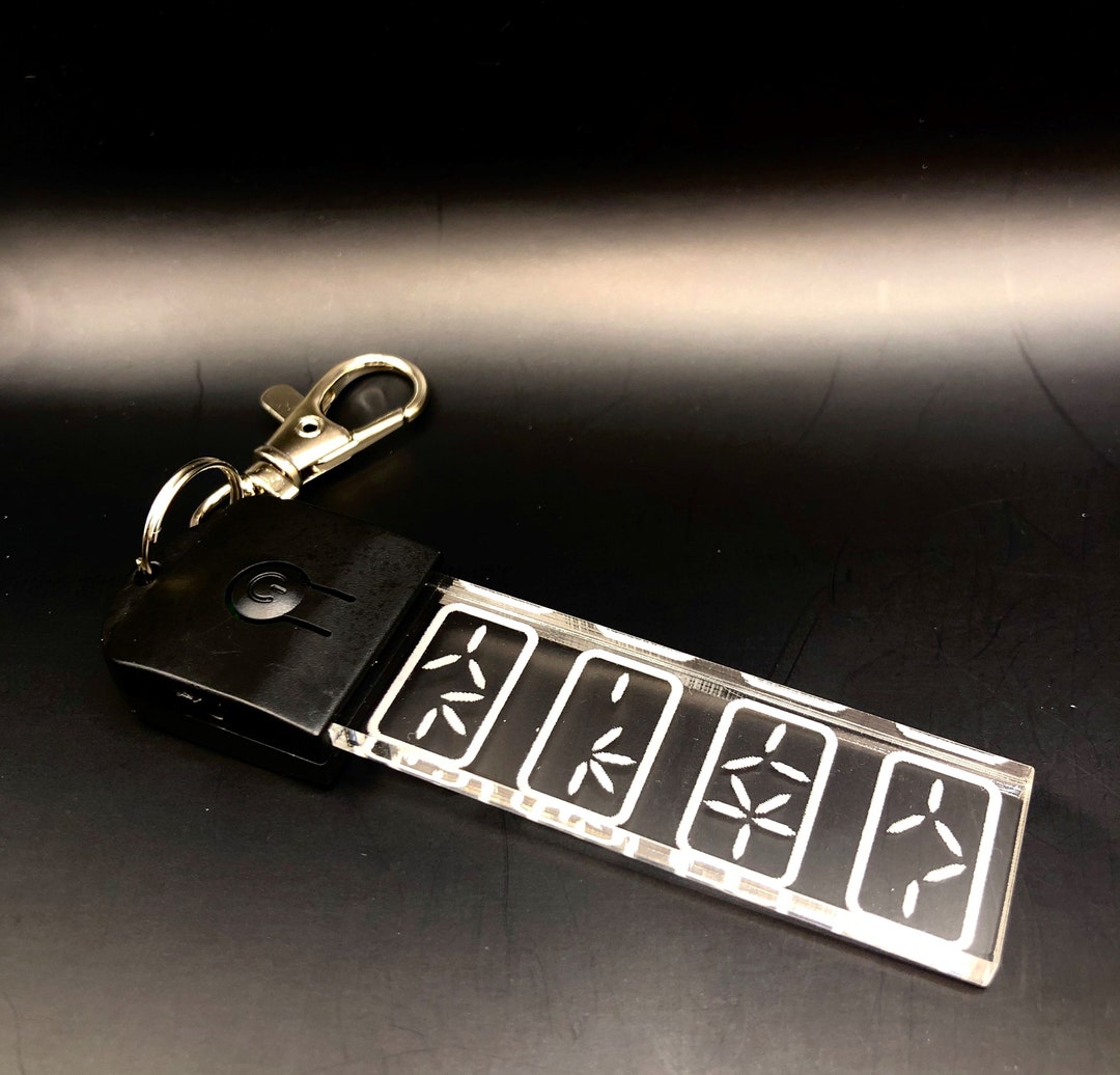 Predator Inspired LED Keychain - Etsy