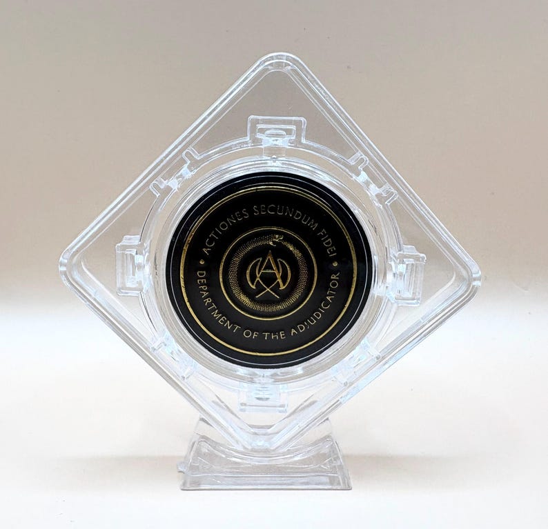 John Wick Coins - Continental Hotel Gold Coin & Adjudicator Coin - Etsy