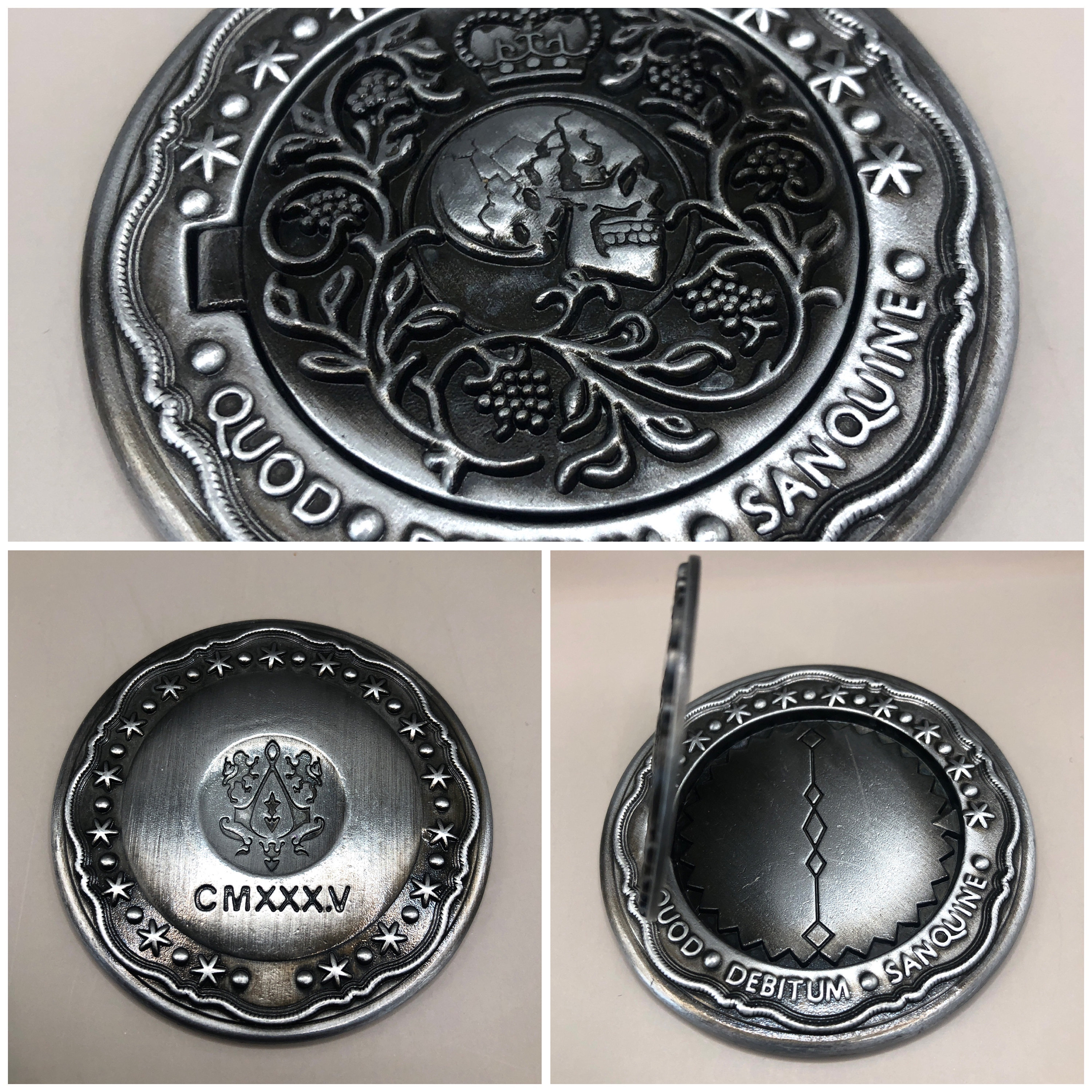 John Wick Inspired Oath Markers / Continental Coin / Adjudicator Coin ...