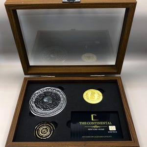 John Wick Inspired Oath Markers / Continental Coin / Adjudicator Coin ...