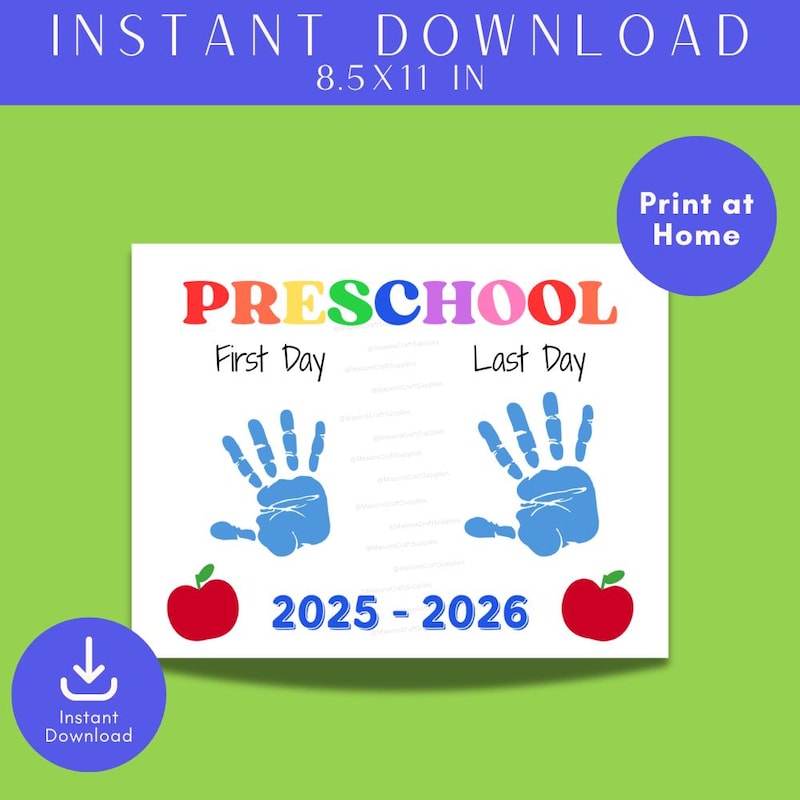 Last Day Preschool - Etsy