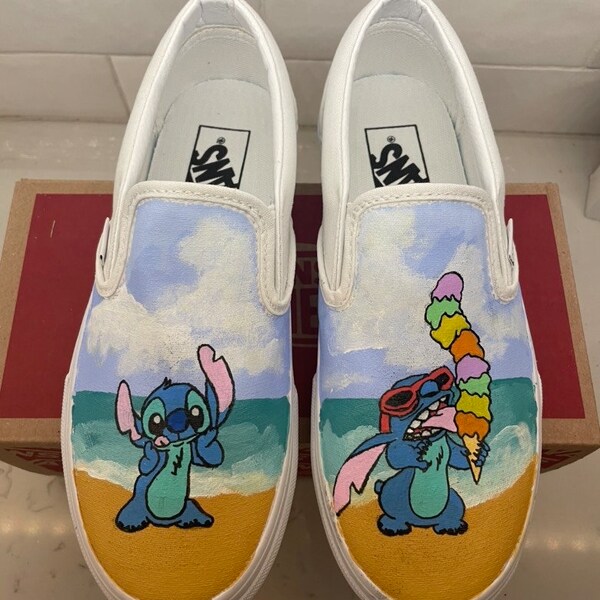 Custom Vans Shoes - Etsy