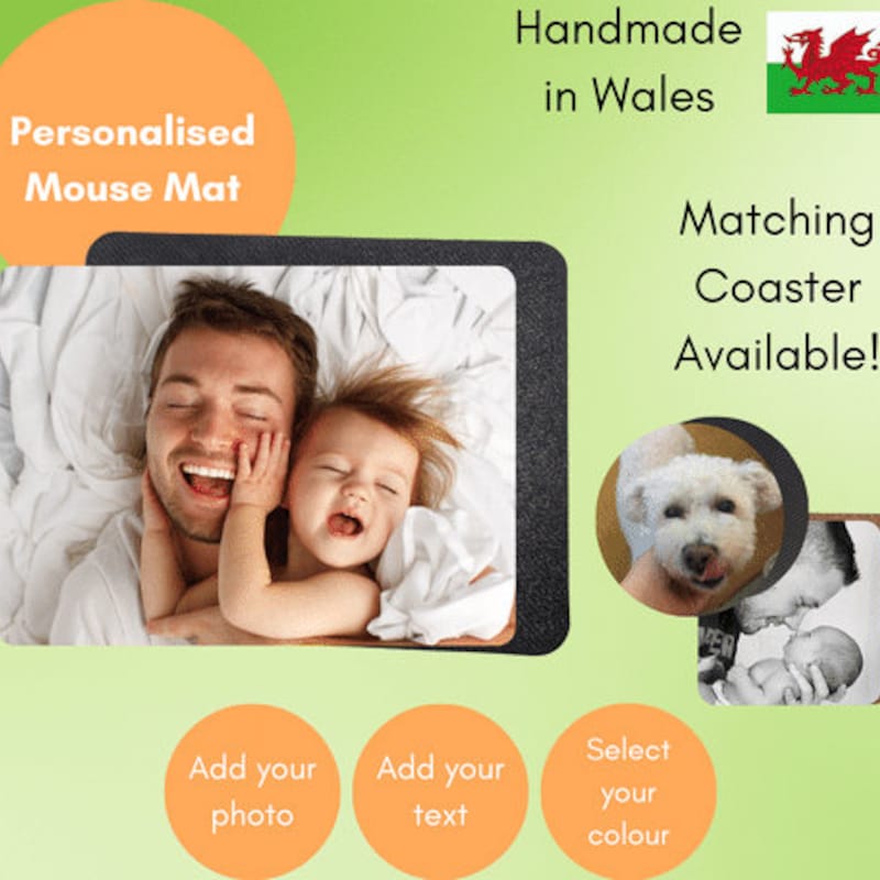 Personalised Mouse Mat - Etsy UK