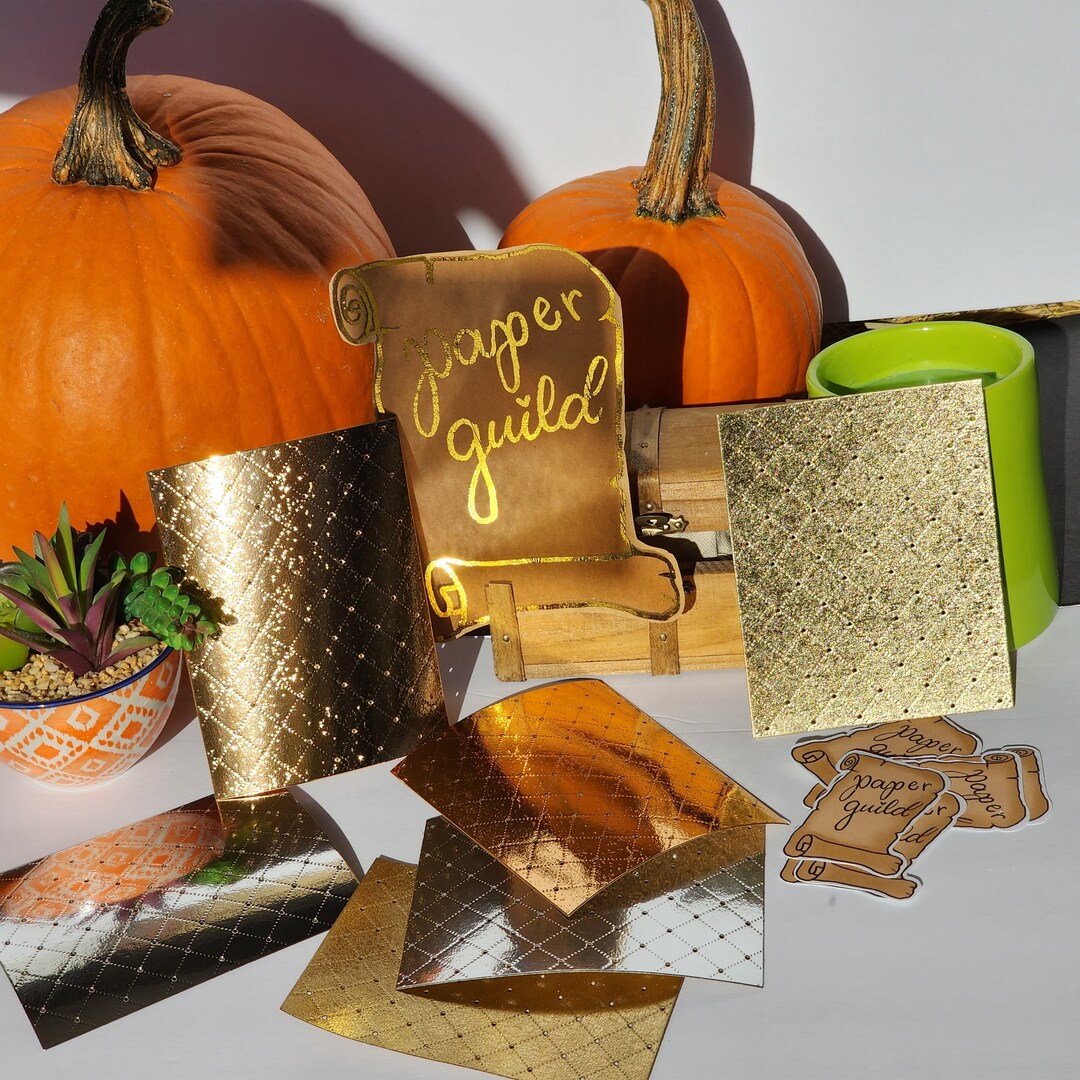 Metallic Die Cut Bullet Journaling Paper Cutout - Etsy