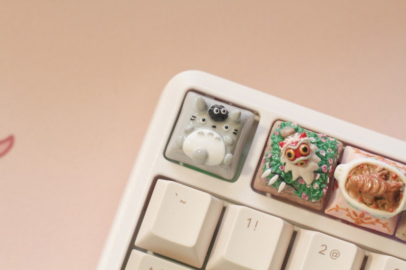 Soot Spirit Totoro Keycap - Etsy