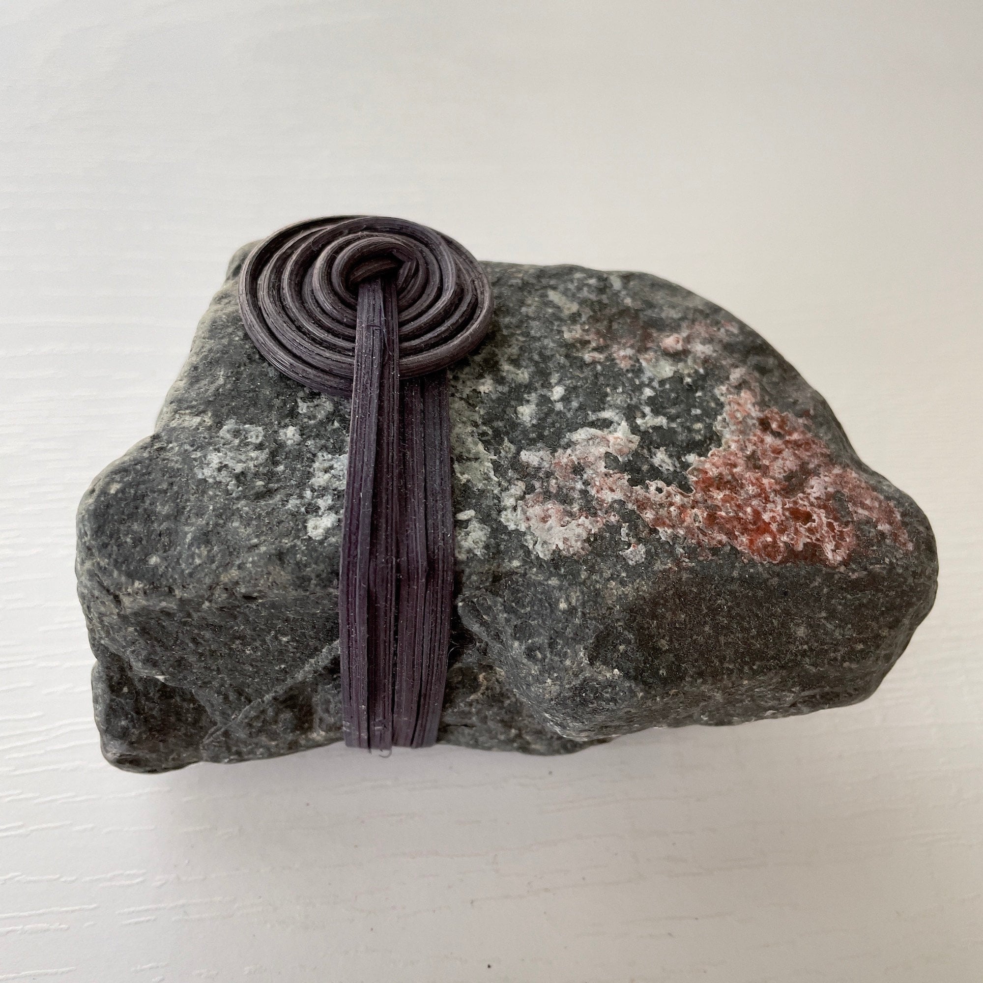 Cane Wrapped Rock 20 Handmade Zen Stone and Meditation Rock - Etsy