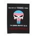 Trans Pride Punisher Skull Blanket Soft, Cozy Throw LGBTQ Support ...