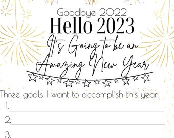 Goodbye 2022 Hello 2023 - Etsy