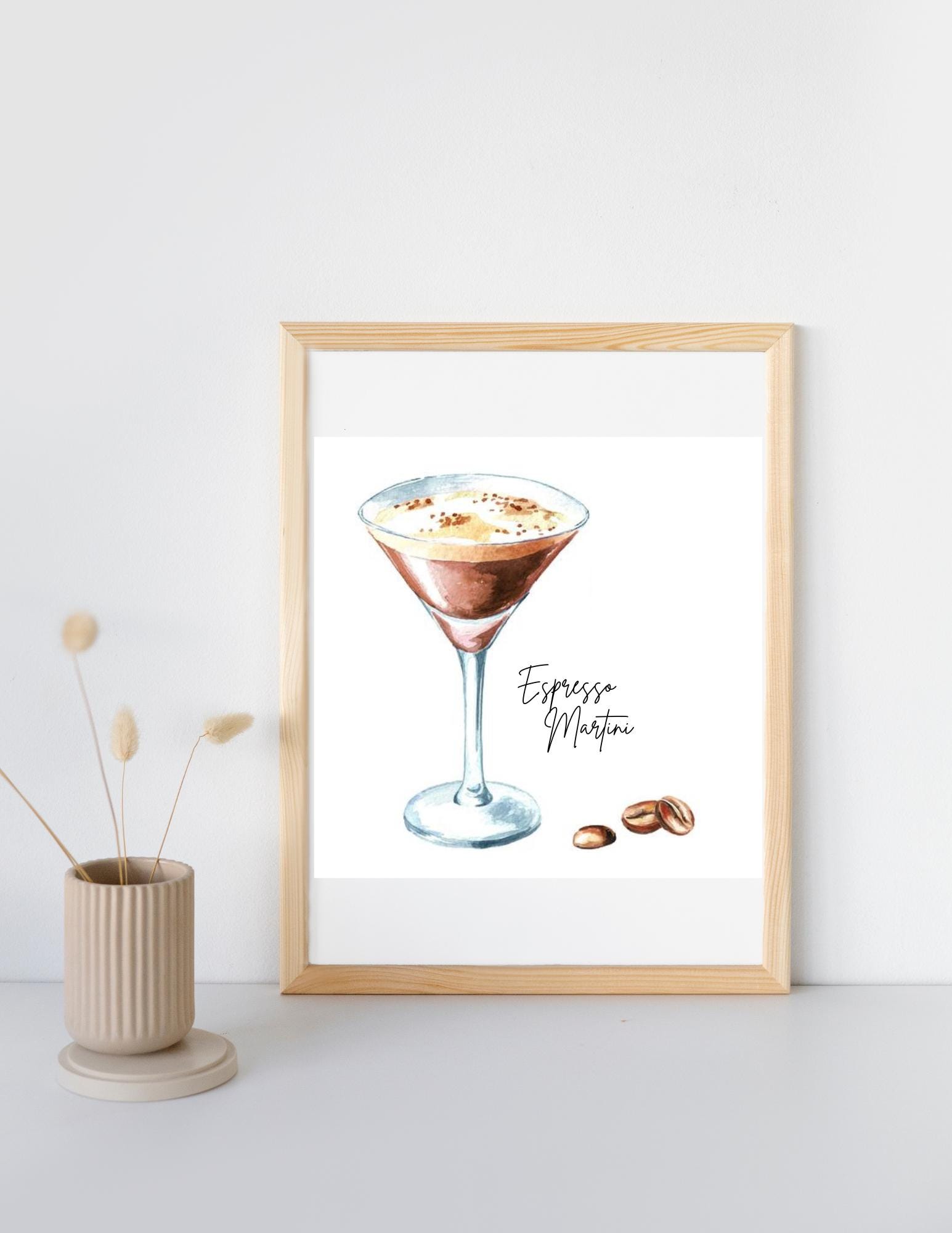 Espresso Martini Glass Digital Download - Etsy