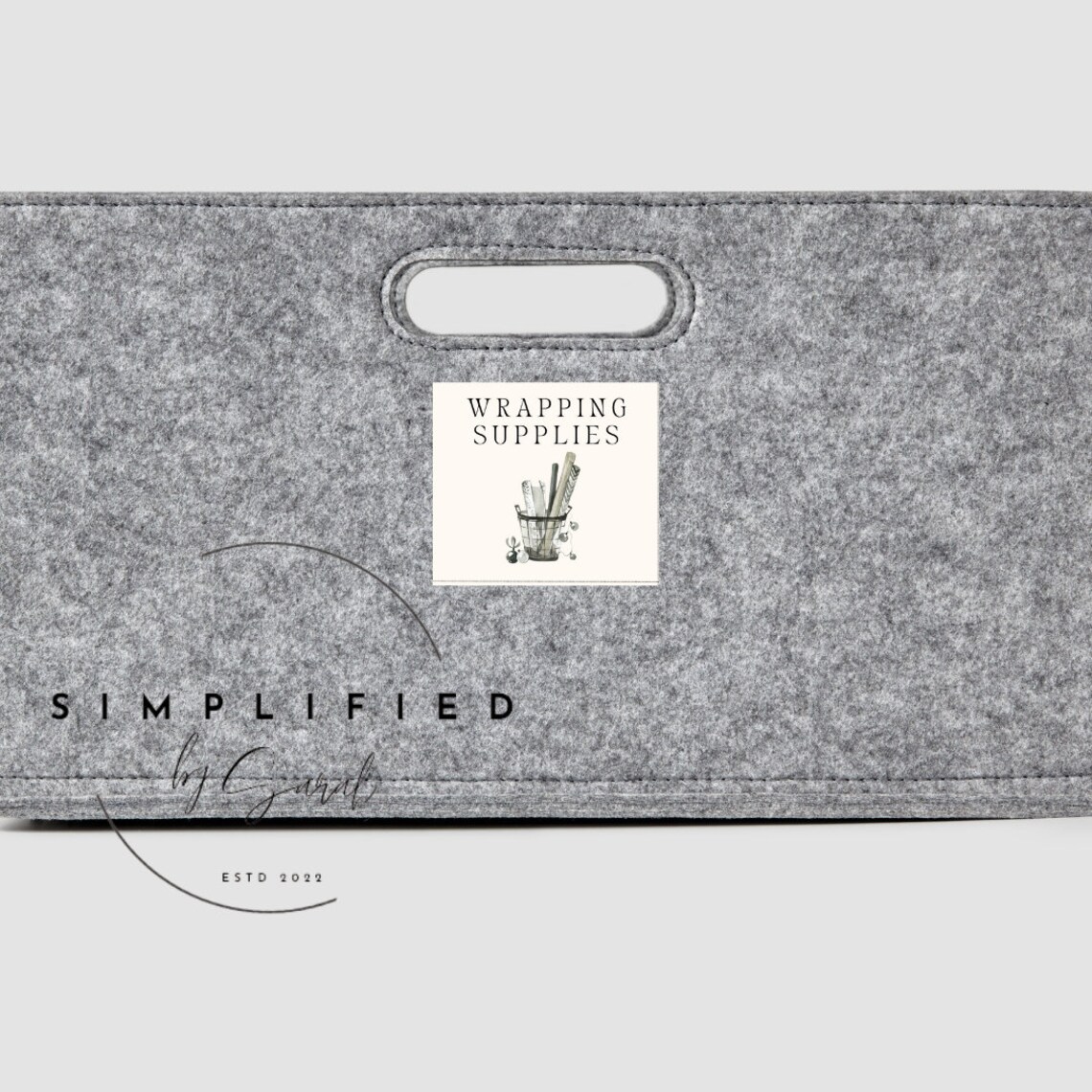 Christmas Storage Labels, Christmas Organization, Minimalist, Labels ...