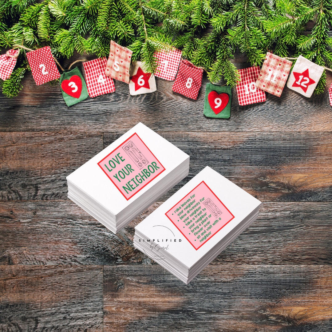 Advent Add in Cards, Digital Advent, Advent Service Projects, Advent ...