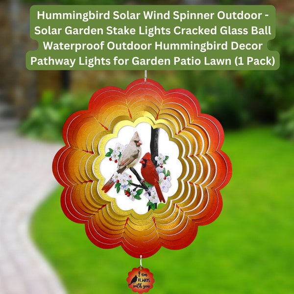 Hummingbird Solar Lights - Etsy