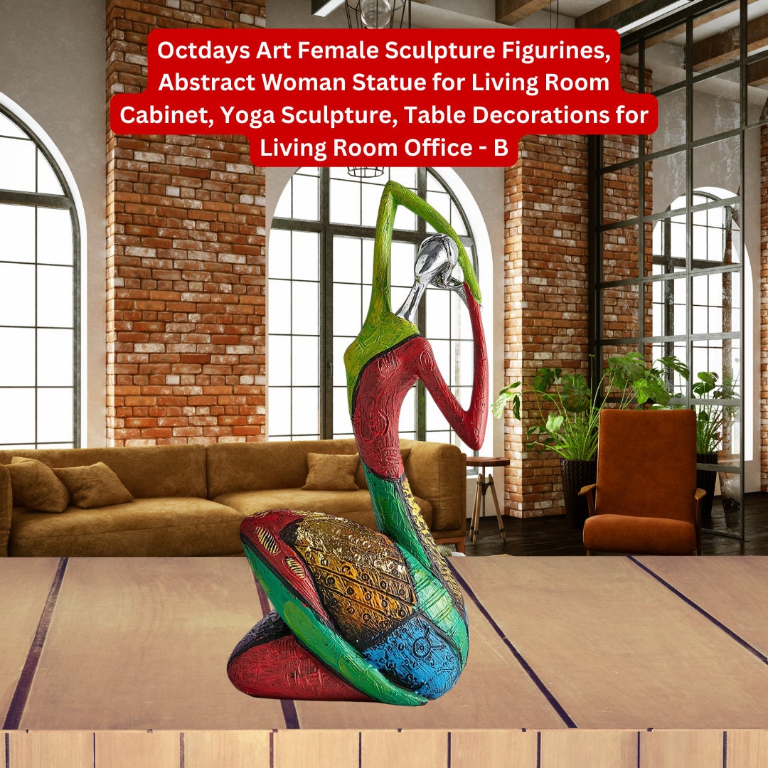 Art Female Sculpture Figurine for Living Room and Office Decor - Etsy