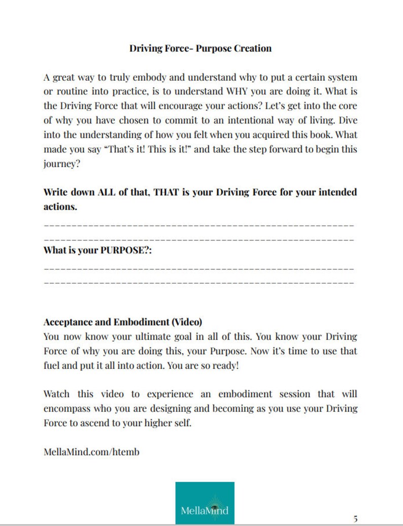 Habit Tracking Ebook Embodying Purpose for Higher Self Ascension How to Habit Track Productivity ...