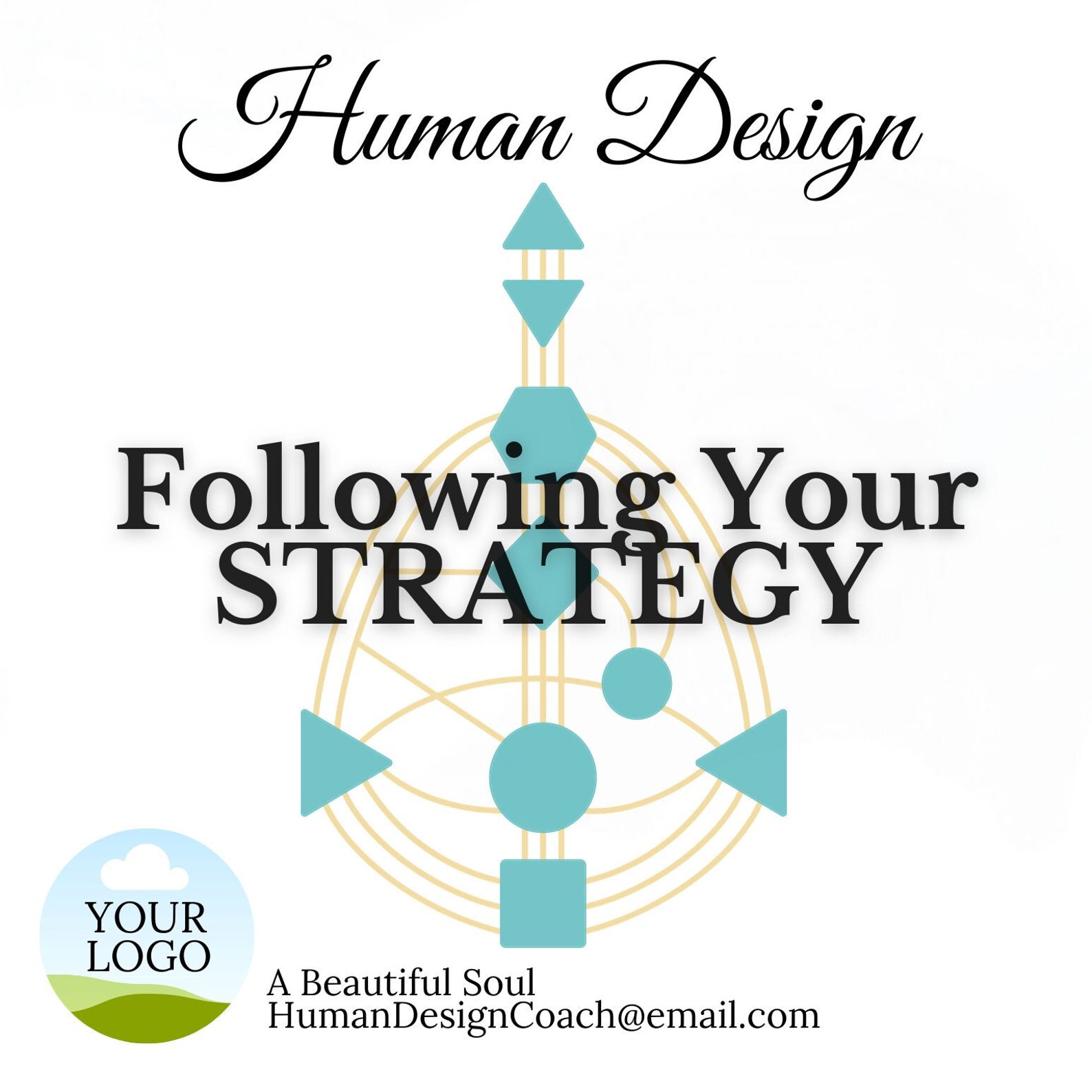 Human Design Template for Social Media Editable Canva Template Download ...