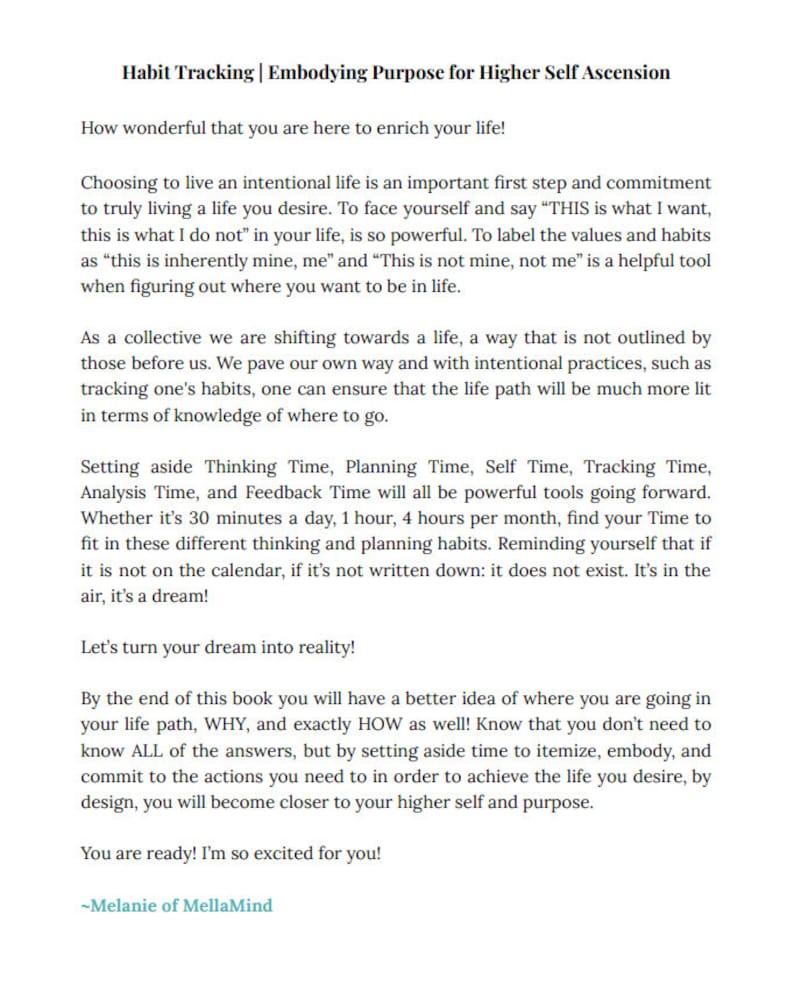 Ebook How to Habit Tracker for Success Higher Self Habit Tracking Guide ...